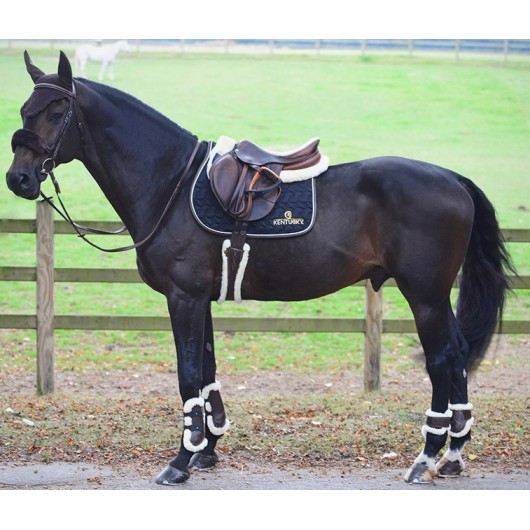 Sangle cheval anatomique mouton synthétique - Kentucky Horsewear ...