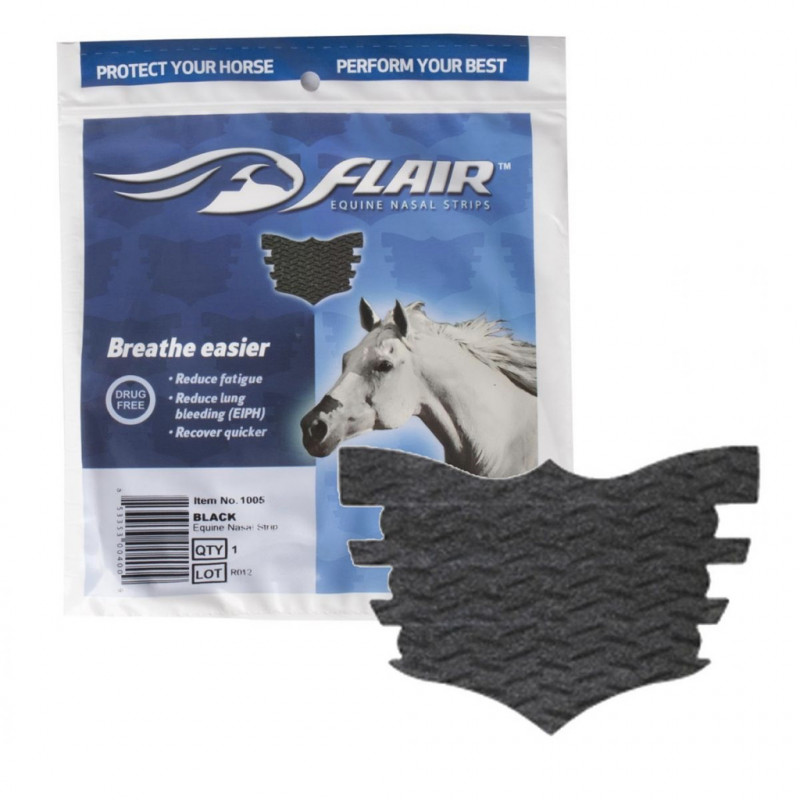 Bande nasale respiratoire cheval Flair Strips - Equestra