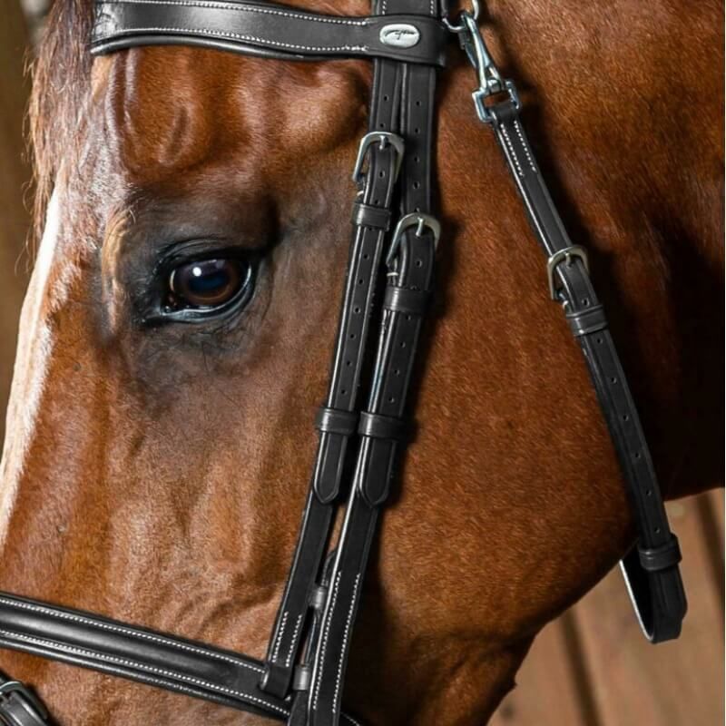 Montants de bridon cheval surpiqués Working Collection - Dy'on - DYON ...