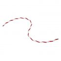 Cordelette Premium 6mm en PEHD en bobine 200m blanc/rouge clôture ...