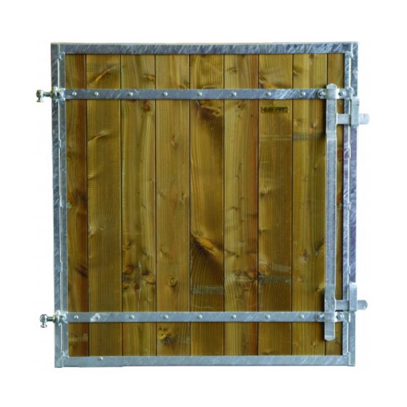 Porte de box cheval La Gée battant bas bois Douglas Pro - Equestra