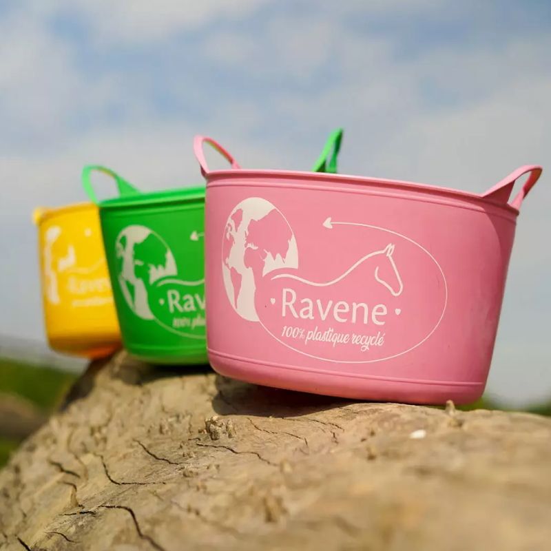 Seau cheval - Ravene - RAVENE - Seau et mesure à grain - Equestra